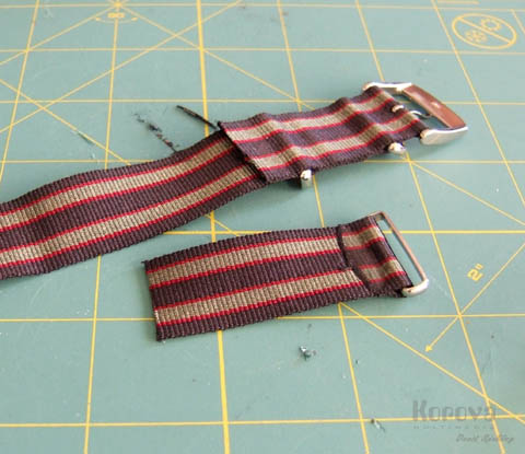 Making A 1960S Raf Style Strap From A Modern G10 Nato Style Strap | UK ...
