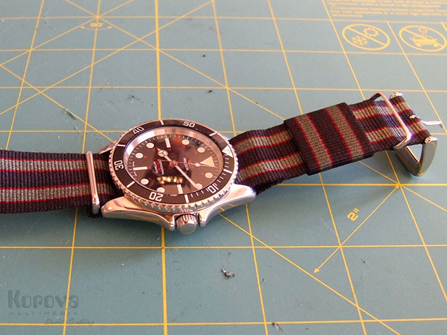 Making A 1960S Raf Style Strap From A Modern G10 Nato Style Strap | UK ...